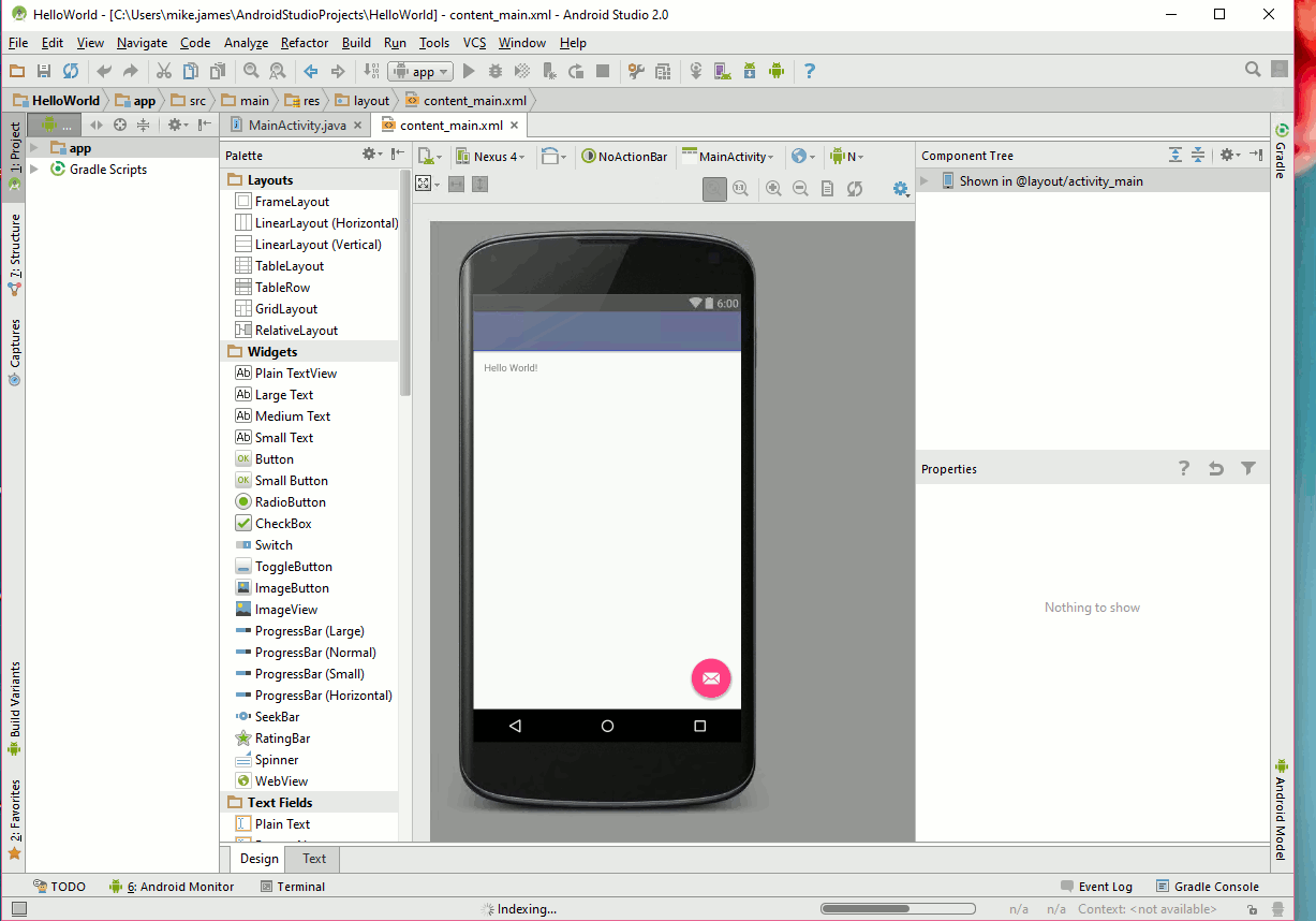 Android Adventures - Getting Started With Android Studio 2