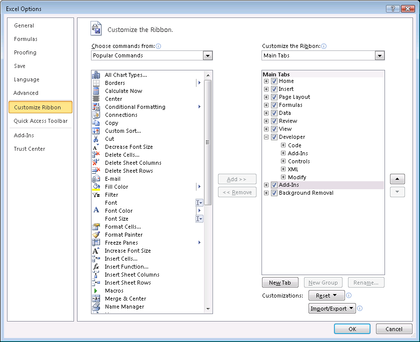 What Programming Language Is Excel